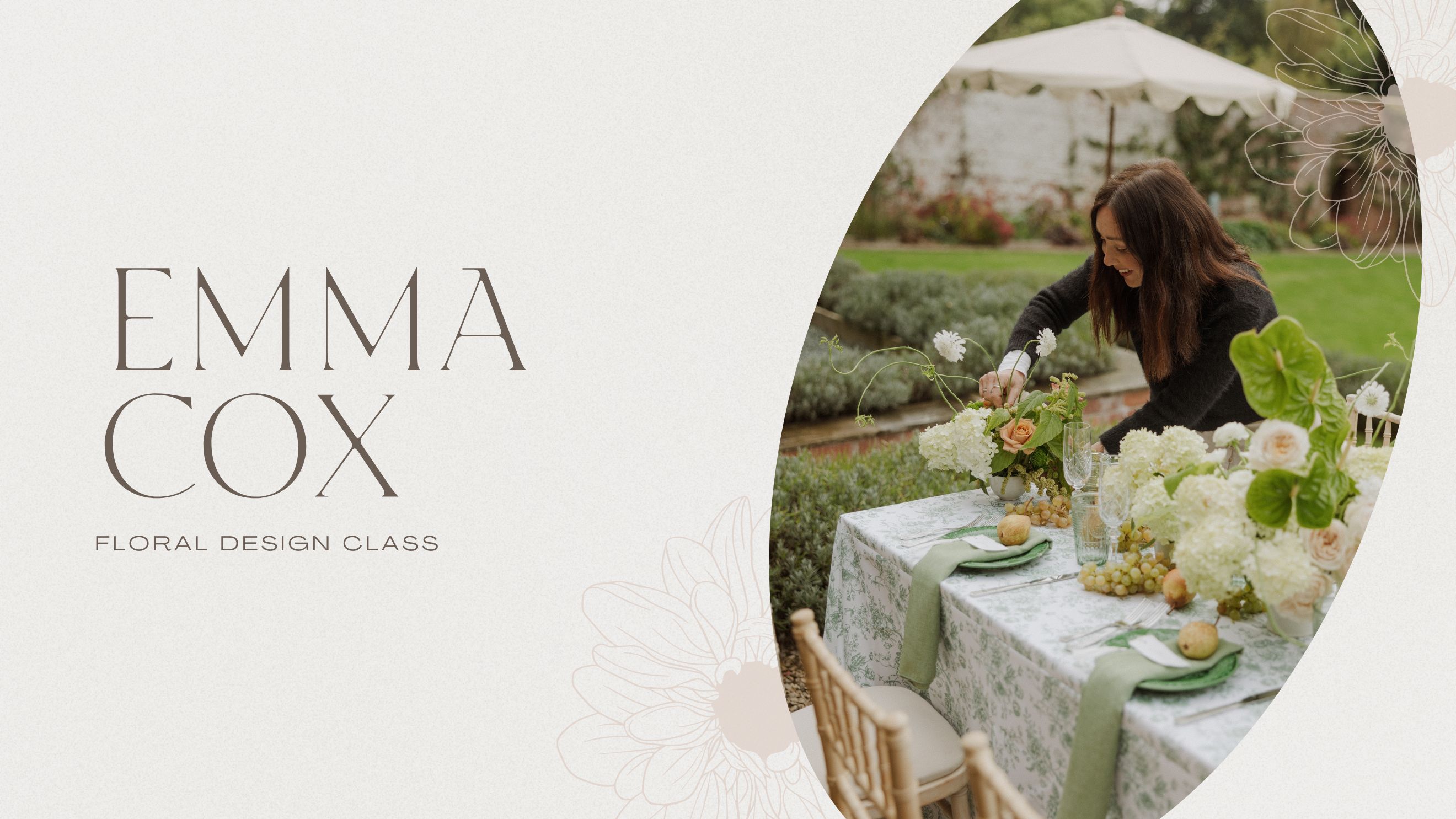 Floral Workshop, York – Romantically wild florals